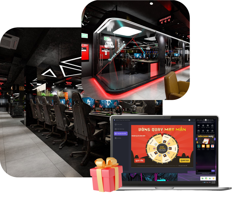 NetbarBox - Giải pháp Quản lý & Marketing Tiệm Net chuyên nghiệp